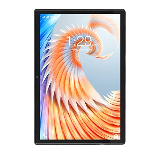 VINGVO Tablet, 5GWIFI Octa Core CPU Front 800W Rear 1600W 1080P FHD 100‑240V 10.1in Tablet for Office (US Plug)