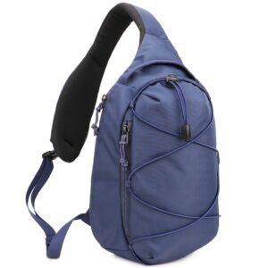 bawade sling bag crossbody sling backpack for women&men,shoulder bag chest bag daypack for travelling,hiking,cycling