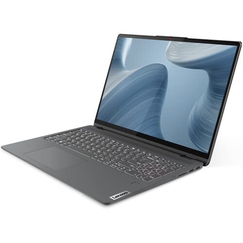 LENOVO Flex 5 2-in-1 Laptop 2023 | 16" 2.5K Touchscreen | 12th Intel Core i7-1255U 10-Core | Iris Xe Graphics 16GB RAM 2TB SSD | Thunderbolt 4 WiFi 6 Backlit Fingerprint Win 11 Pro | TLG 32GB USB