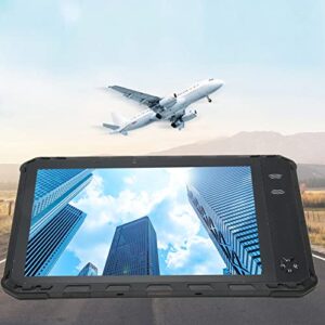 AMONIDA Outdoor Tablet PC, Tablet Front 500W Rear 1300W 100‑240V Support Memory Card Up to 256G Blutooth 5.0 10000mAh for Harsh Working Place (US Plug)