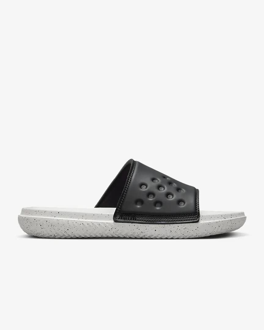 Nike Men's Jordan Play Slide Black-Photon Dust (DC9835 003) Sandals - Slides (us_footwear_size_system, adult, men, numeric, medium, numeric_13)