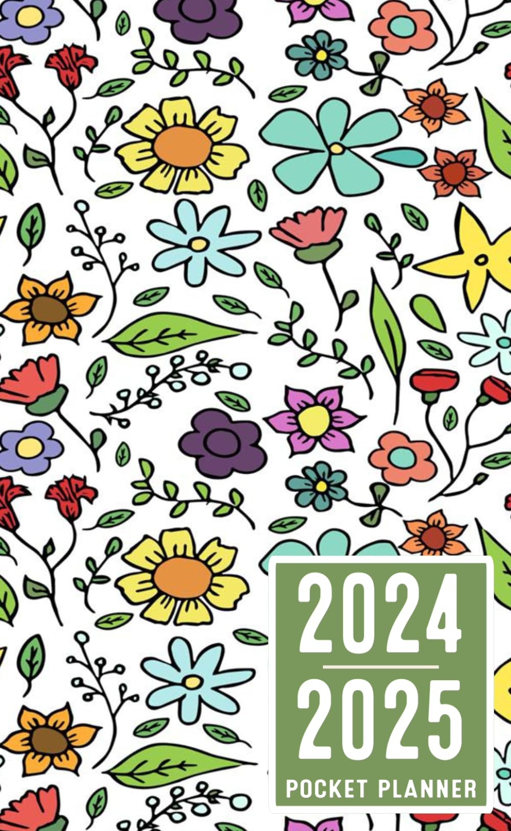 2024-2025 Pocket Planner: Monthly Two Year Appointment Organizer from January To December