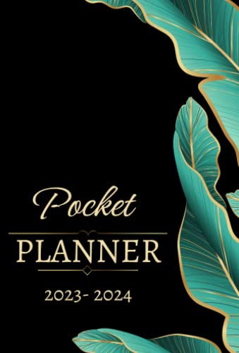 Pocket Planner 2023-2024: Small 2 Year Monthly Agenda for Purse | Chaos Coordinator