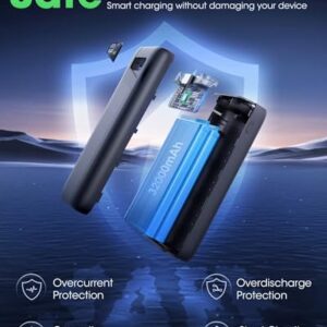 ONLYNEW Portable Charger - USB C 22.5W Fast Charging Power Bank PD 4.0 & QC 4.0 Huge Capacity External Battery Pack PowerBank with Flashlight for iPhone, Samsung Galaxy, iPad etc A2