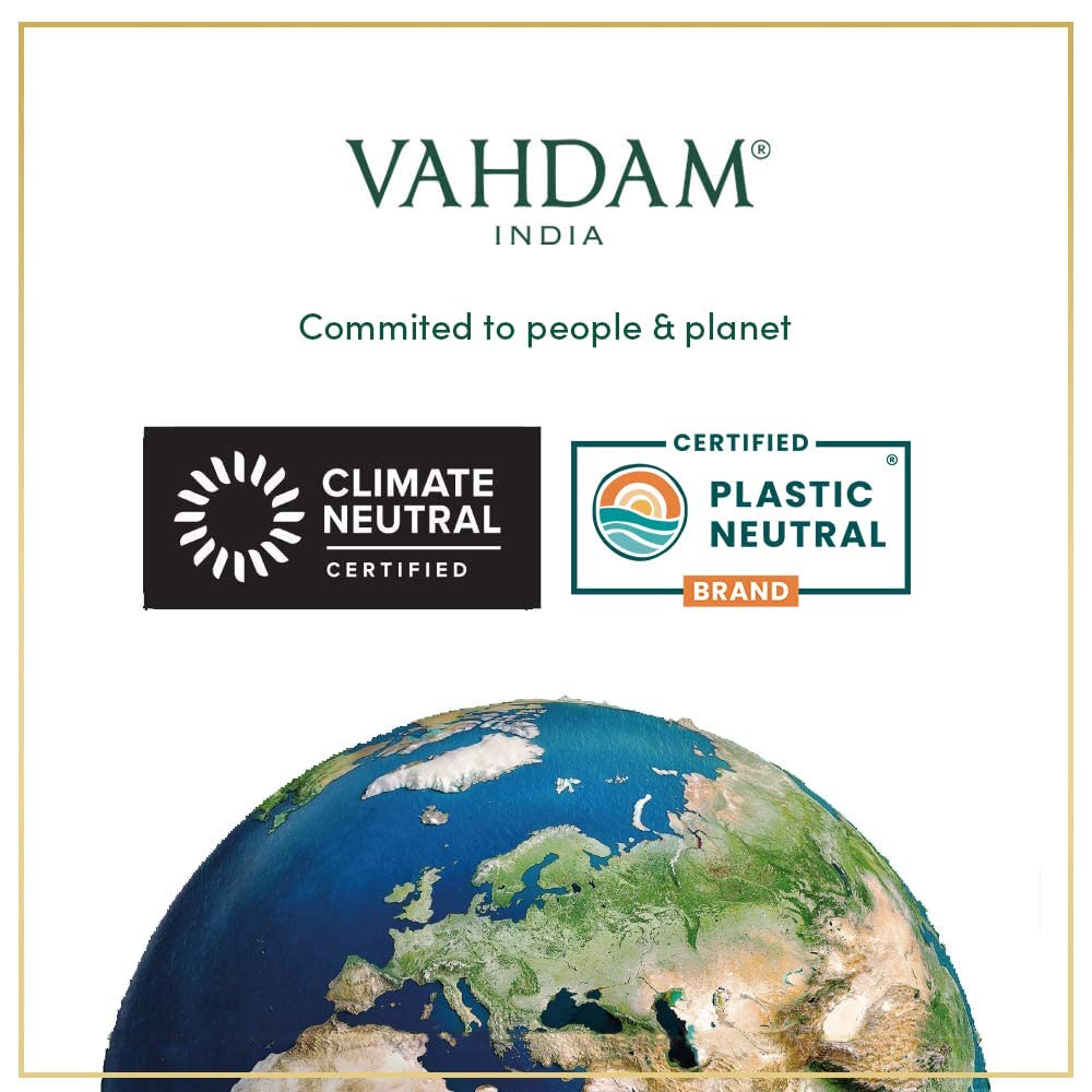 VAHDAM, Himalayan Green Tea (100g) + Pyramid Tea Infuser