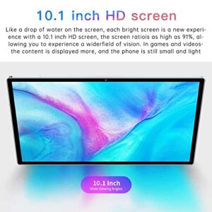 10 Inch Tablet, 8G RAM 128G ROM Octa Core Supports Calls 4G Net 5G WiFi Night Reading Mode, PC Tablet for Android 11 System