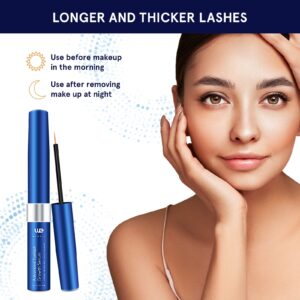 Lash Serum, Eyelash Growth Serum, Eyelash Serum, Lash Serum for Boost Lash Growth Serum, Advanced Formula for Longer, Fuller, and Thicker Lashes, 3 ML