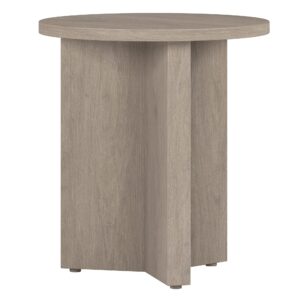 Henn&Hart Anders end-Tables, 20" Wide, Gray