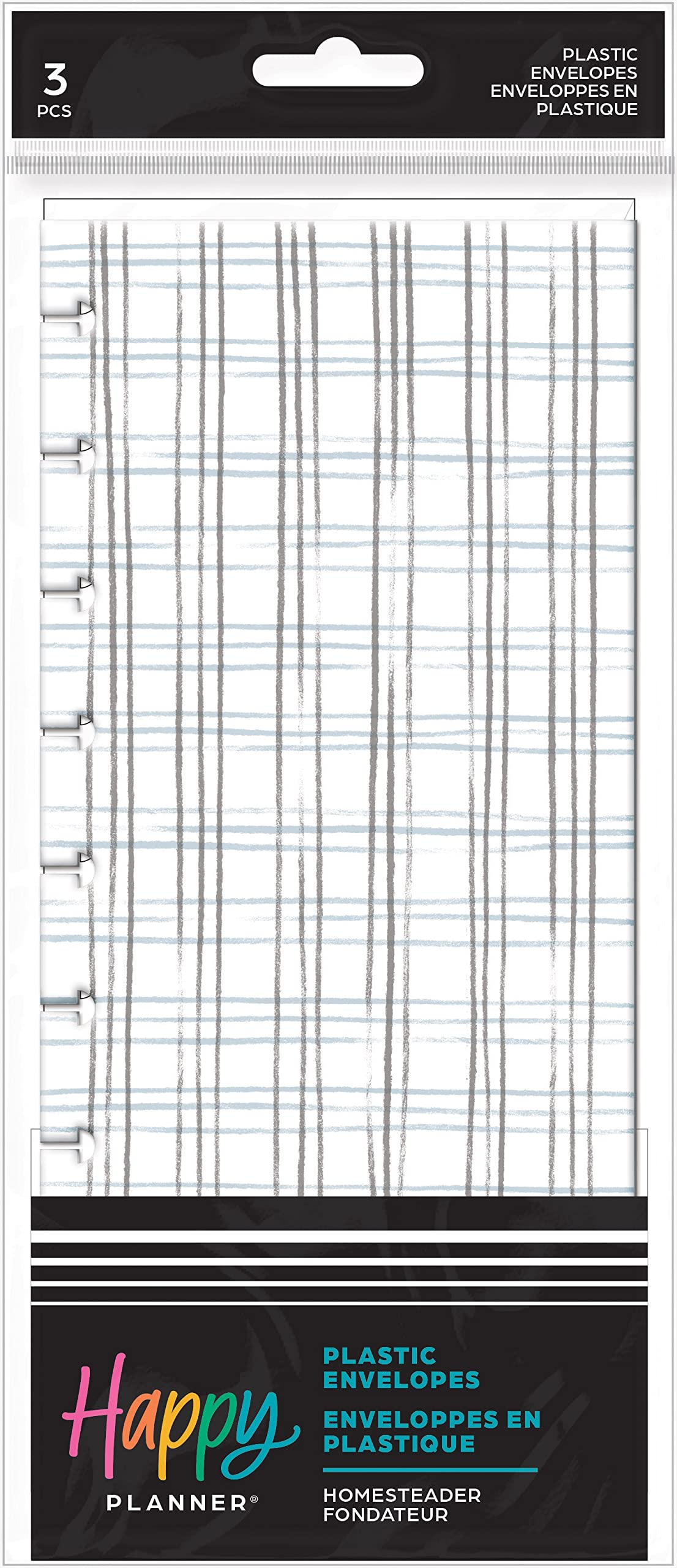 Happy Planner Envelope 3/Pkg-Hpg Homesteader