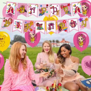 Manana Sera Bonito Party Decorations,Birthday Party Supplies For Manana Party Supplies Includes Banner - Cake Topper - 12 Cupcake Toppers - 18 Balloons