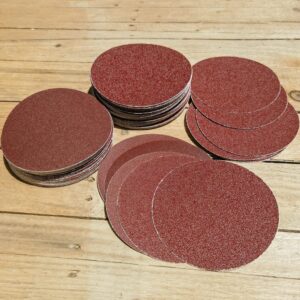 SACKORANGE 100 PCS 5" PSA Sanding Discs -20 Each of 60, 80, 120, 180, 240, Grit- 5 Inch Self Adhesive Stickyback Sandpaper Discs for DA Sander, Sand Automotive Car Paint, Woodworking Wood, Metal