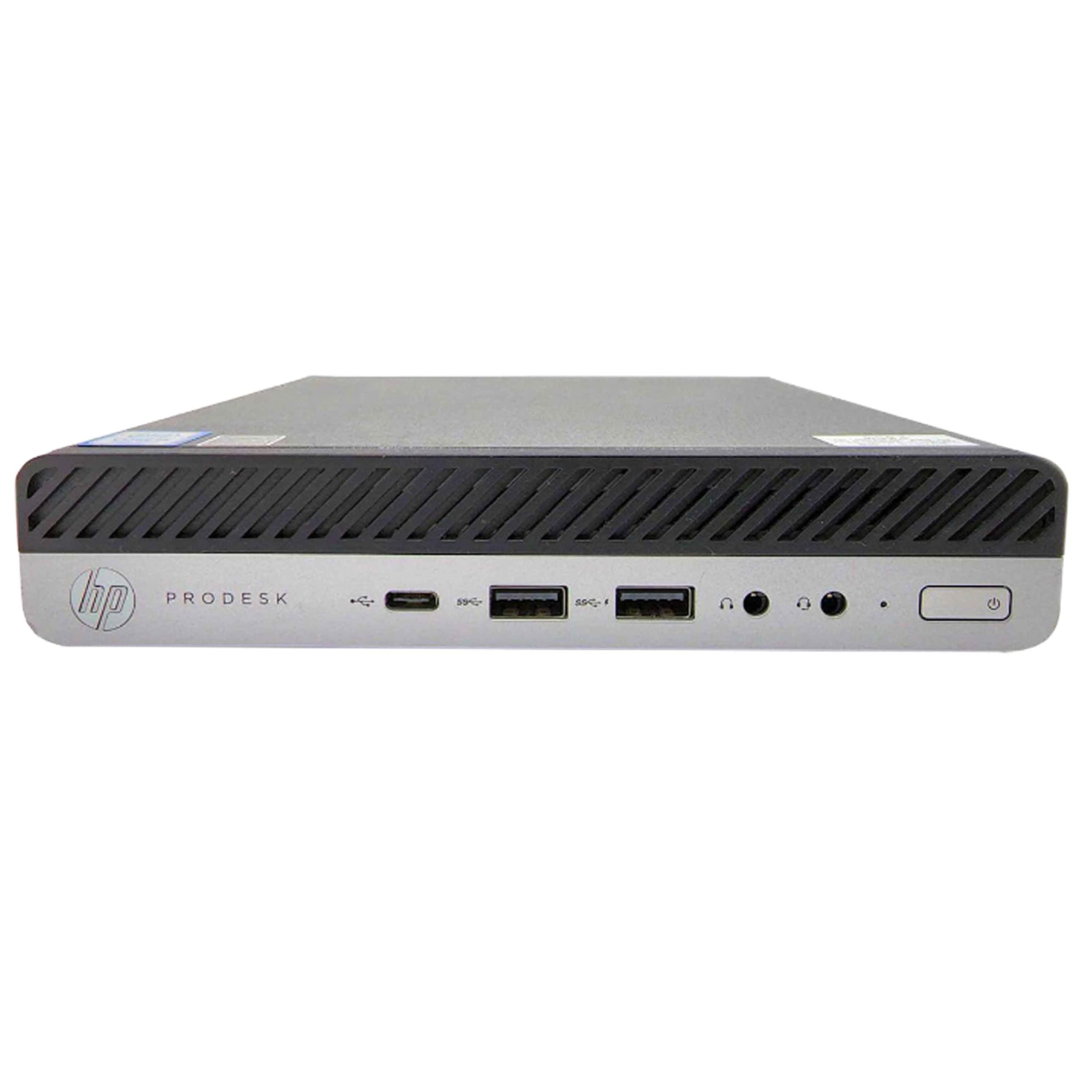 HP ProDesk 600G4 Micro Desktop Computer | Hexa Core Intel i5 (3.2) | 32GB DDR4 RAM | 1TB SSD Solid State | Windows 11 Professional | Home or Office PC (Renewed)