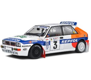 lancia delta hf integrale #3 "acropolis rally (1993) "competition series 1/18 diecast model car by solido s1807802