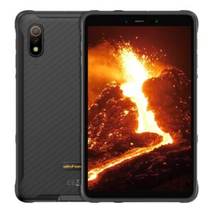 ulefone armor pad rugged tablet(wifi+cellular), 7650mah, 8 inch ip69k waterproof tablet, octa core 4gb + 64gb android 12, dual speakers dual 4g, usmart expansion connector, 13mp + 5mp, bt5.2/gps/nfc