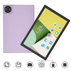 Pomya 10.1 Inch Tablet, 1960x1080 FHD IPS 5G WiFi Tablet for Android12, 8GB RAM 256GB ROM, Support Fast Charging, 4G Network Octa Core Calling Tablet with 8MP 16MP Camera for Daily