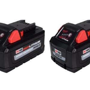 Milwaukee 48-11-1880 18V Lithium-Ion 8.0Ah Battery 2 Pack