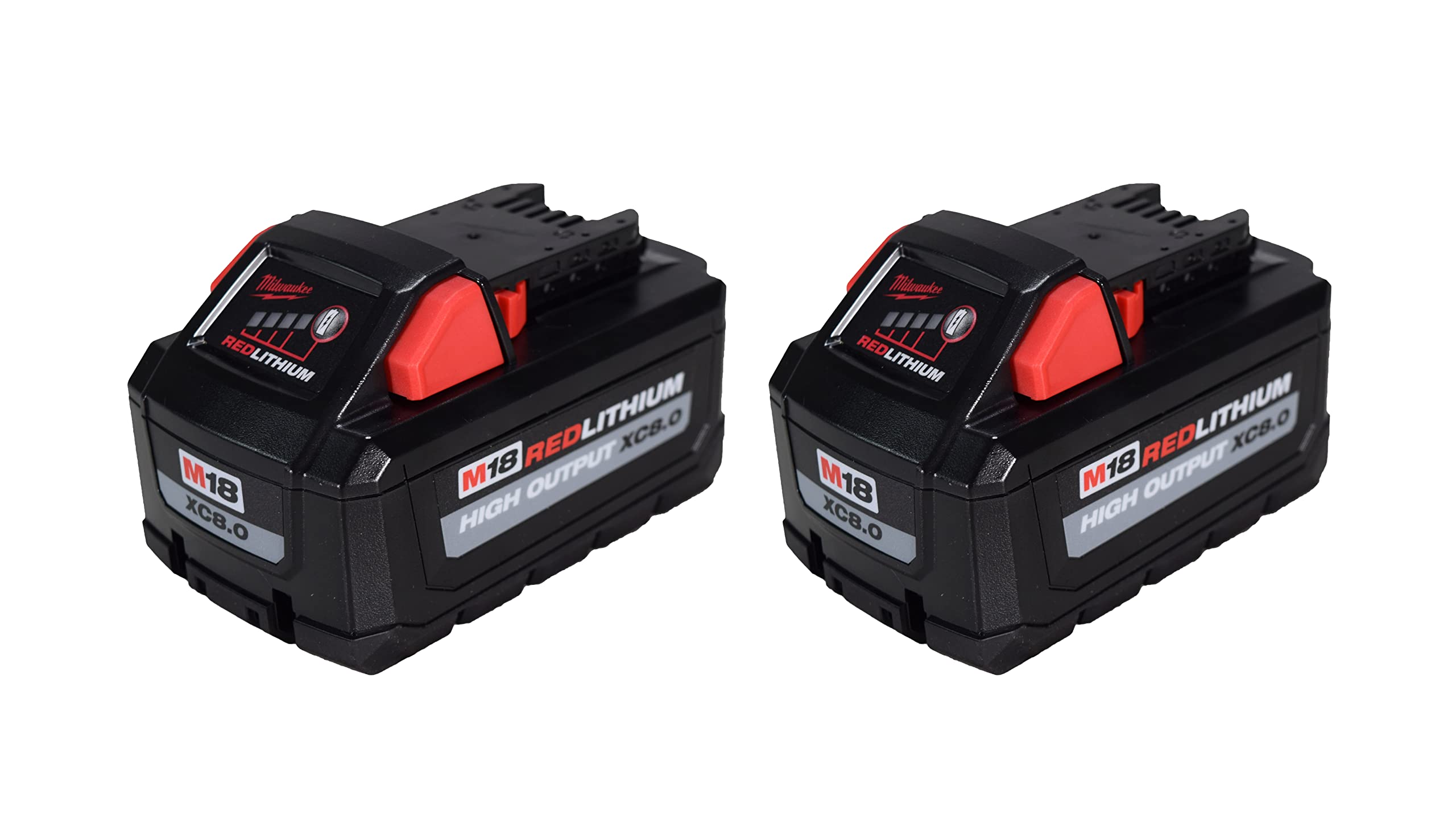 Milwaukee 48-11-1880 18V Lithium-Ion 8.0Ah Battery 2 Pack