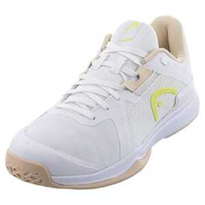 head women`s sprint team 3.5 tennis shoes white and lime