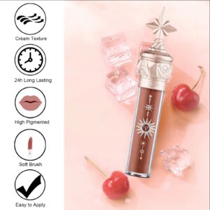 Rosarden Water Lip Gloss - Moisturizing Lip Gloss - Lip Plumping lip Gloss - Waterproof Long Lasting Non Sticky Smudge Proof Lipstick - Glossy Lightweight Hydrating Lip Gloss for Women MakeUp