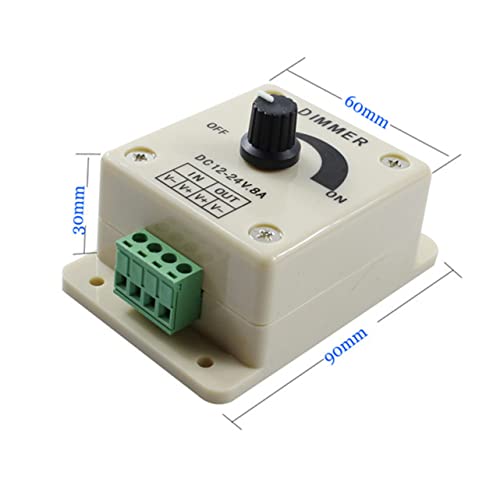 CAXUSD Wall Panel Dimmer Switch 8a Knob