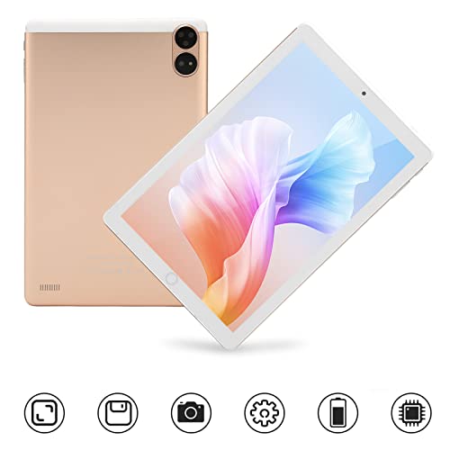 Naroote 10.1 Inch Tablet, 1280x800 Resolution 100-240V 3G Calling Tablet for Travel for Android 5.1 (US Plug)