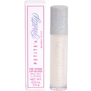 Petite 'N Pretty Snow-Glowed Travel-Size 10K Shine Lip Gloss Trio for Kids, Children, Tweens and Teens- High Shine and Lightweight- Non Toxic and Made in the USA