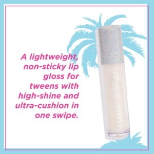 Petite 'N Pretty Snow-Glowed Travel-Size 10K Shine Lip Gloss Trio for Kids, Children, Tweens and Teens- High Shine and Lightweight- Non Toxic and Made in the USA