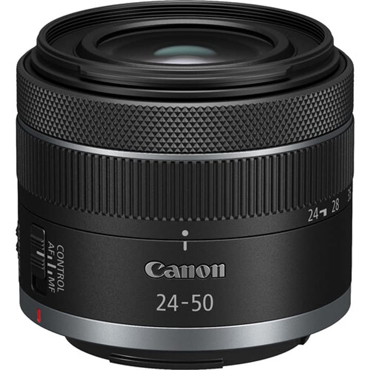 Canon EOS R8 Mirrorless Camera w/RF 24-50mm f/4.5-6.3 is STM Lens + EF 75-300mm f/4-5.6 III Lens + 420-800mm f/8.3 HD Lens + 2X 64GB Memory + Case + Microphone + LED Video Light + More (35pc Bundle)