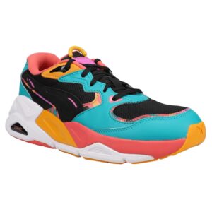 Puma Womens TRC Mira Lava Lace Up Sneakers Shoes Casual - Black, Blue, Orange, Yellow - Size 7 M