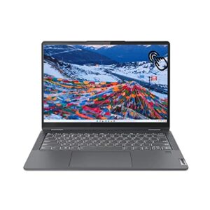 lenovo flex 5 14" 2-in-1 fhd (1920x1080) touch display, fingerprint reader, amd ryzen 5 5500u (6-core) processor, 1.8ghz, 16gb ram, 512gb ssd, backlit keyboard, windows 11 home, gray, digital pen