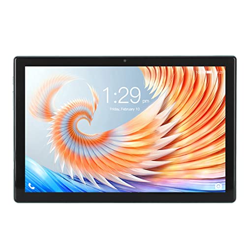 Gaming Tablet, 10.1 Inch FHD HD Tablet 2 Card Slots Dual Camera 8GB RAM 256GB ROM for Business (US Plug)