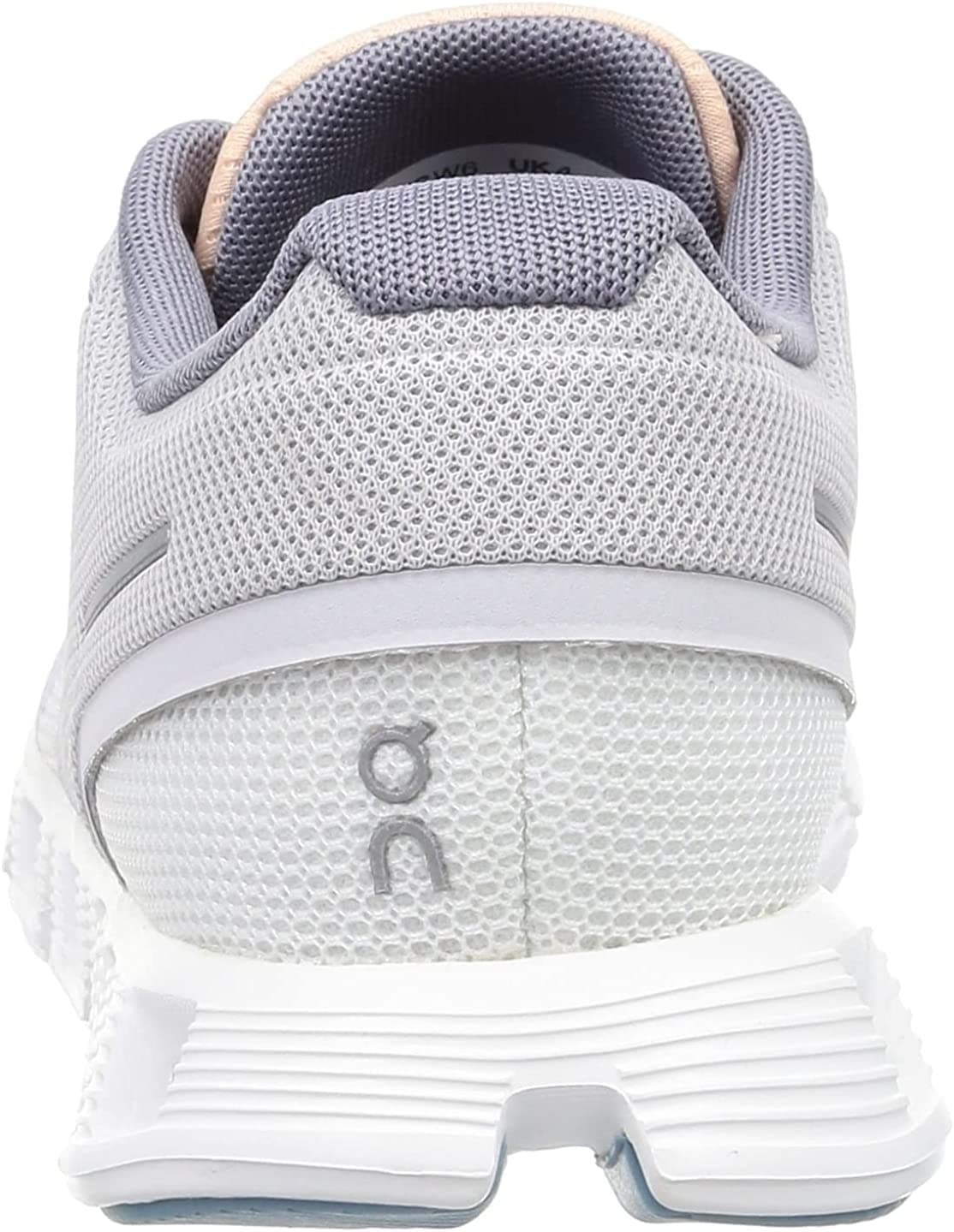 ON Women's Cloud 5 Push Sneakers, Glacier/Undyed White, 6.5