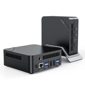 alliwava um690 mini pc amd ryzen 9 6900hx(8c/16t) mini computer 32gb ram ddr5-4800 512gb pcie4.0 ssd mini desktop pc with 2x hdmi & 1x usb4 ports, small pc support wi-fi 6,bluetooth 5.2