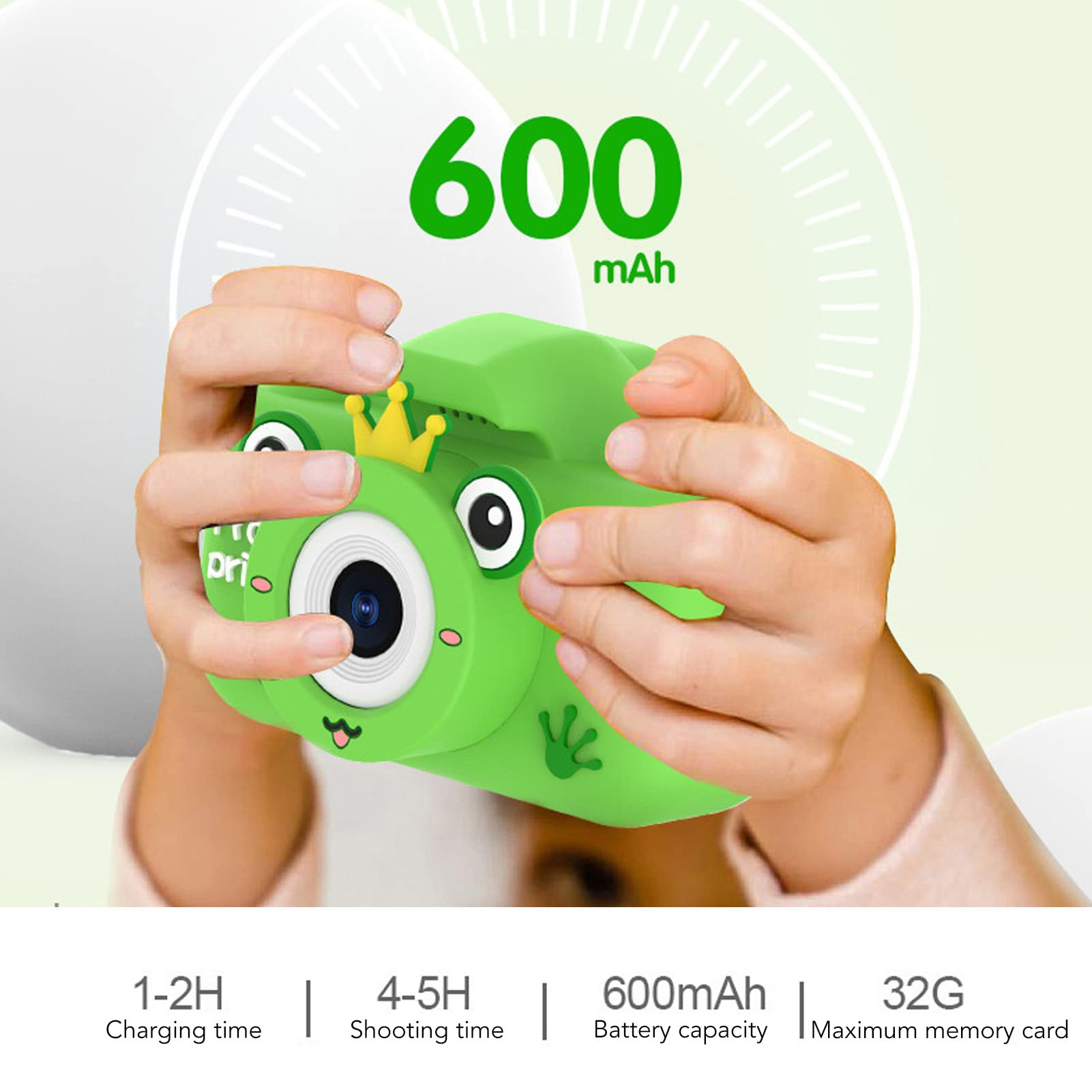 Kids Camera,plplaaoo Kid Digital Camera,Camera for Kids,40MP HD Dual Camera Cute Mini Digital Video Cameras for Boys and Girls,for Children Over 6 Years Old, Kids Camera Camera for Kids Kids digi