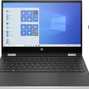 HP 2023 Pavilion x360 14" FHD IPS Touchscreen Premium 2-in-1 Laptop, 11th Gen Intel 4-Core i5-1135G7 Upto 4.2GHz, 32GB RAM, 256GB PCIe SSD, Windows 11 Home + HDMI Cable, Silver