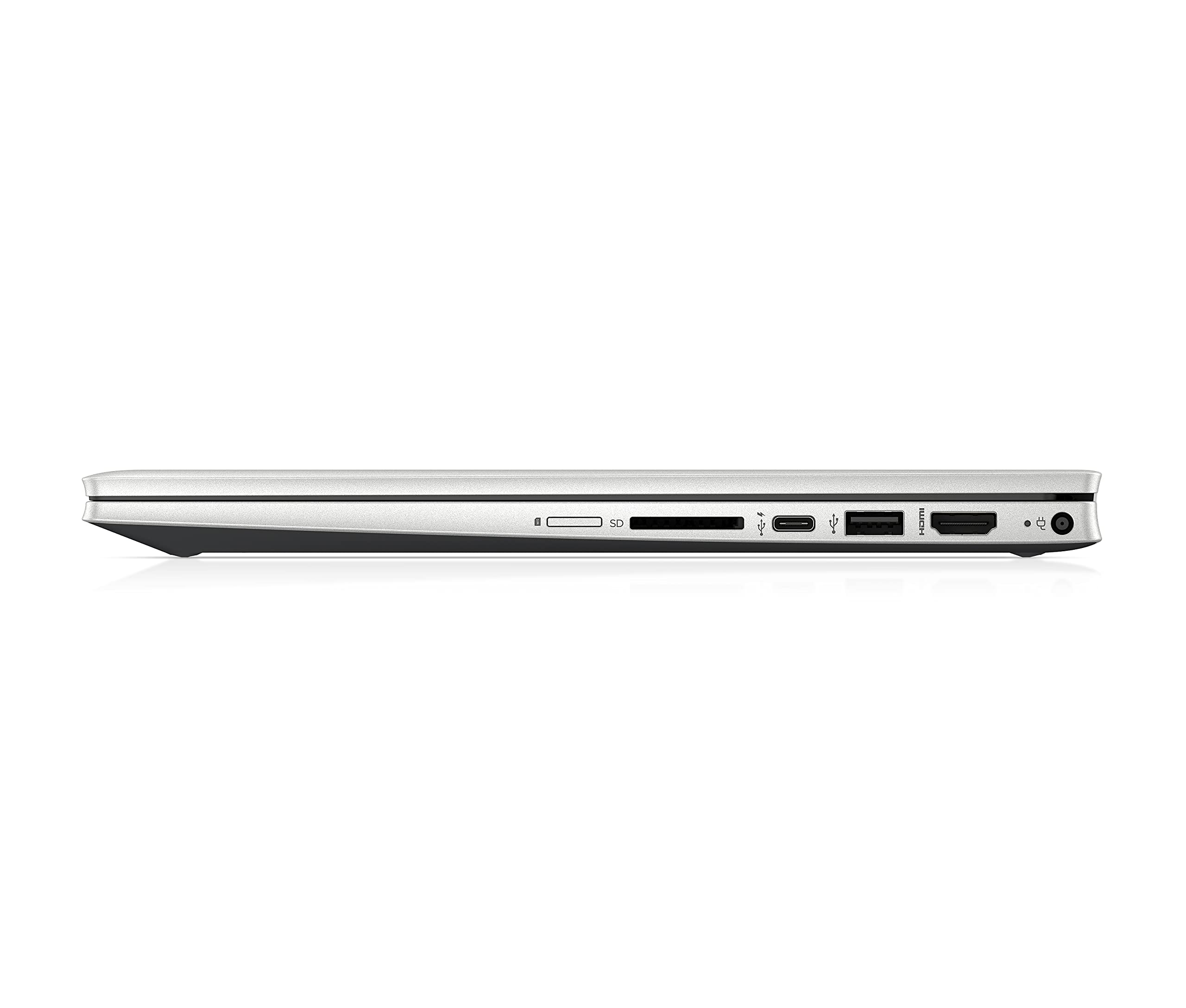 HP 2023 Pavilion x360 14" FHD IPS Touchscreen Premium 2-in-1 Laptop, 11th Gen Intel 4-Core i5-1135G7 Upto 4.2GHz, 32GB RAM, 256GB PCIe SSD, Windows 11 Home + HDMI Cable, Silver