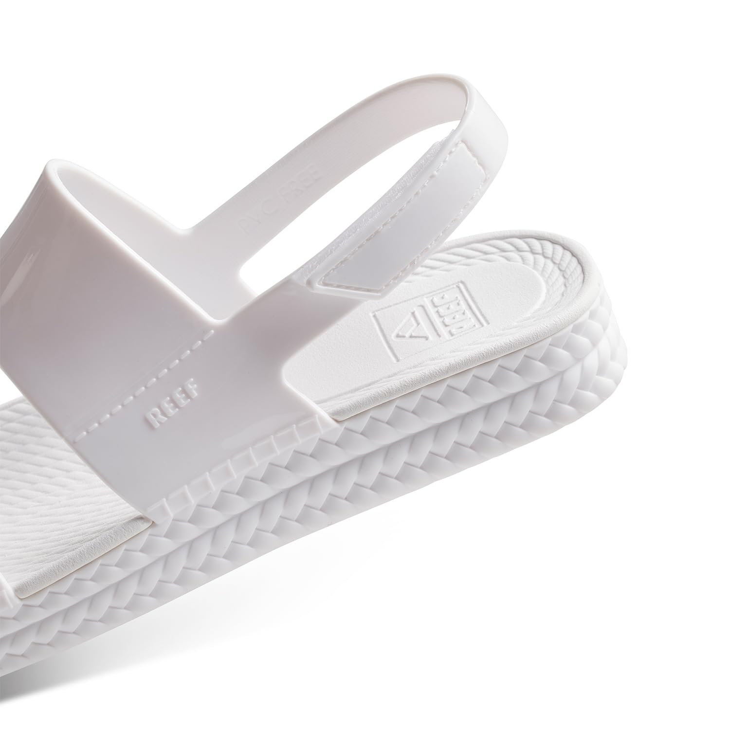 Reef Women's Water Vista Sandal, White Shine, 6