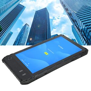 AMONIDA Rugged Tablet, NFC Support Outdoor Tablet PC IPS Screen 100‑240V 10000mAh for Harsh Working Environments (US Plug)