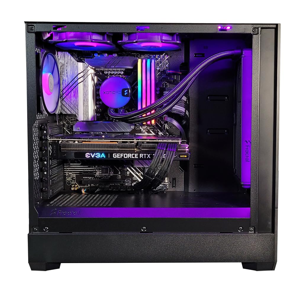 XOTICPC Pop Air Gaming Desktop (AMD Ryzen 9 7900X 12-Core 5.6GHz Turbo, RTX 4070 Super, 2TB NVMe SSD, 64GB DDR5, Win 11H) Gamer Computer PC