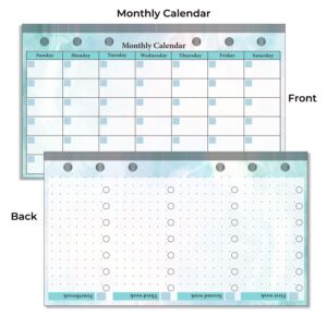 A6 Budget Planner Refill, Prefdo 82 Sheets Weekly Planner Monthly Calendar Inserts 6-Hole Budget Planner for A6 Budget Binder Cover, Binder Money Organizer for Cash, Saving (Set 2)