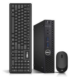 dell optiplex 3050 micro pc mini computers desktop, 32gb ddr4 ram new 512gb m.2 nvme ssd, i5-7500t 2.7ghz, ac7260 built-in wifi ready,hdmi, mini pc, dual monitor support,windows 10 pro (renewed)