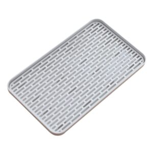 zerodeko 1pc drain rack coffee table tray escurridor de para fregadero vegetable tray dish rack tray appetizer serving platter dish dryer rack drying mat kitchen tray storage tray