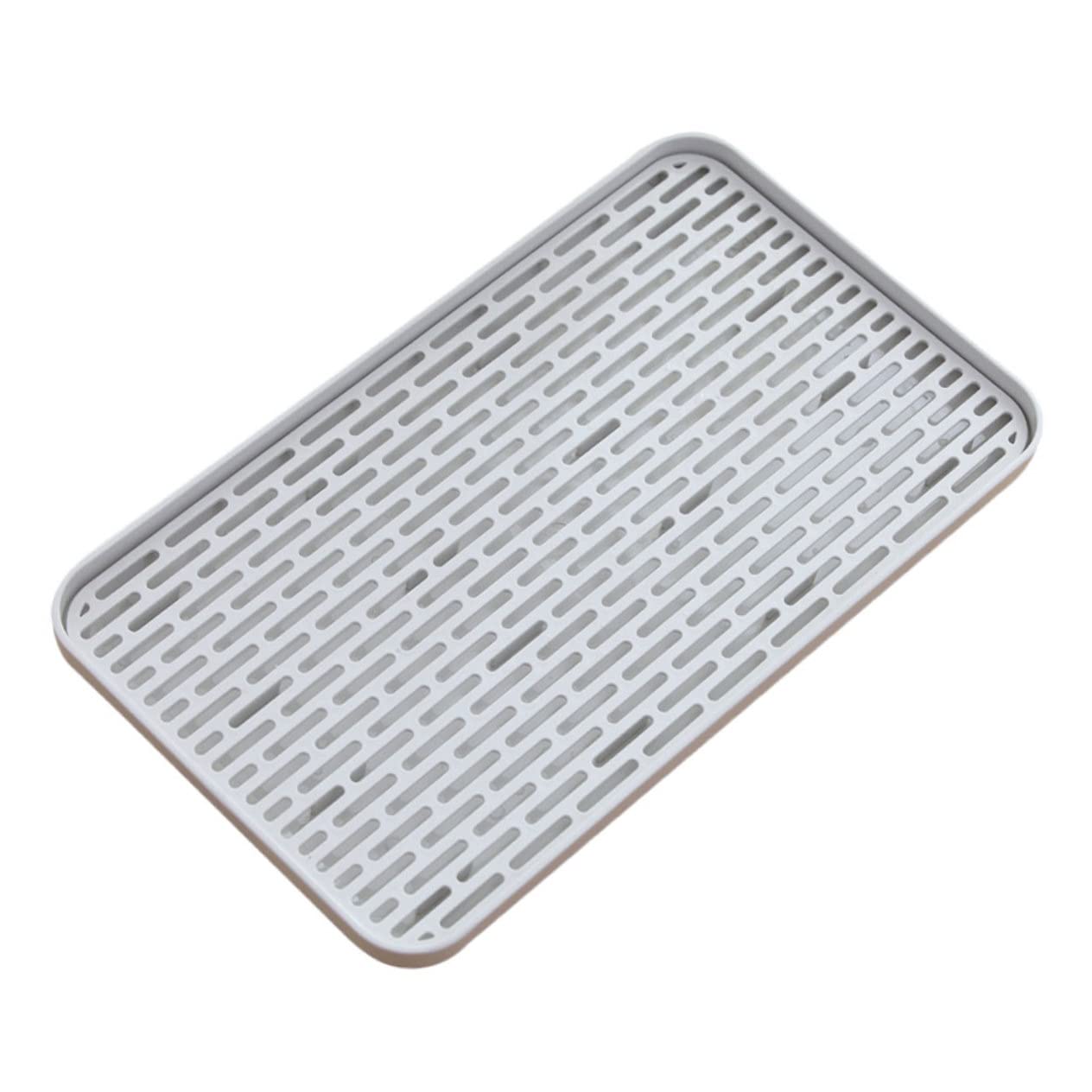 Zerodeko 1pc Drain Rack Coffee Table Tray Escurridor De para Fregadero Vegetable Tray Dish Rack Tray Appetizer Serving Platter Dish Dryer Rack Drying Mat Kitchen Tray Storage Tray