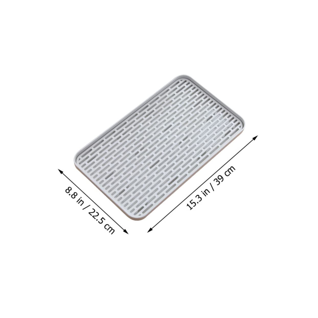 Zerodeko 1pc Drain Rack Coffee Table Tray Escurridor De para Fregadero Vegetable Tray Dish Rack Tray Appetizer Serving Platter Dish Dryer Rack Drying Mat Kitchen Tray Storage Tray