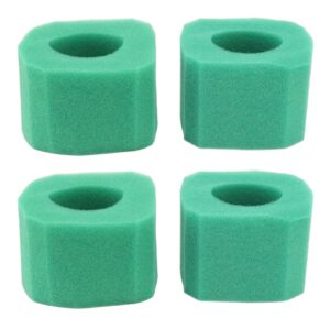 Boxwizard Pool Replacement Filter Sponge - 4pcs Pool Filter Cartridge Sponge Reusable Practical Filter Foam for Pool Pump