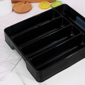 Drawer Organizer Tray Spoon Forks Cutlery Separation Finishing Rack Storage Box cutlery storage box