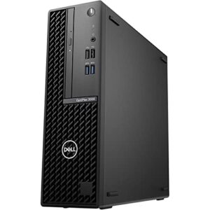 Dell OptiPlex 3000 SFF Small Form Factor Desktop Computer - 12th Gen Intel Core i3-12100 4-Core up to 4.3 GHz CPU, 8GB RAM, 4TB NVMe SSD + 10TB HDD, Intel UHD Graphics 730, DVD-RW, Windows 10 Pro