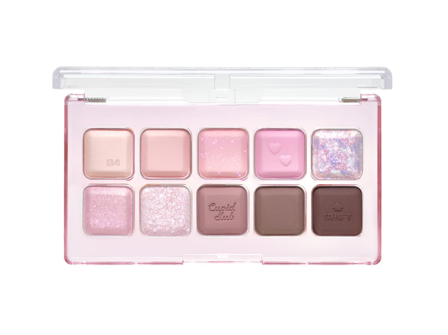 lilybyred Mood keyboard eyeshadow palette | Soft neutral ash color, Long-Wearing, glitter, Clear watercolor | Palette With Easy Color Matching For All | K-beauty (04#Cool membership)