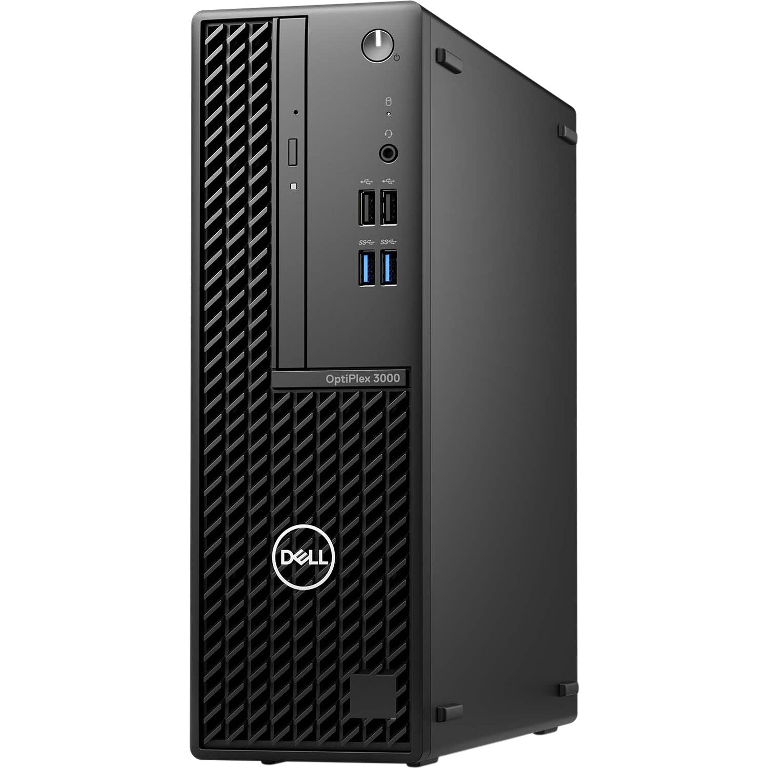 Dell OptiPlex 3000 SFF Small Form Factor Desktop Computer - 12th Gen Intel Core i3-12100 4-Core up to 4.3 GHz CPU, 16GB RAM, 4TB NVMe SSD + 8TB HDD, Intel UHD Graphics 730, DVD-RW, Windows 10 Pro