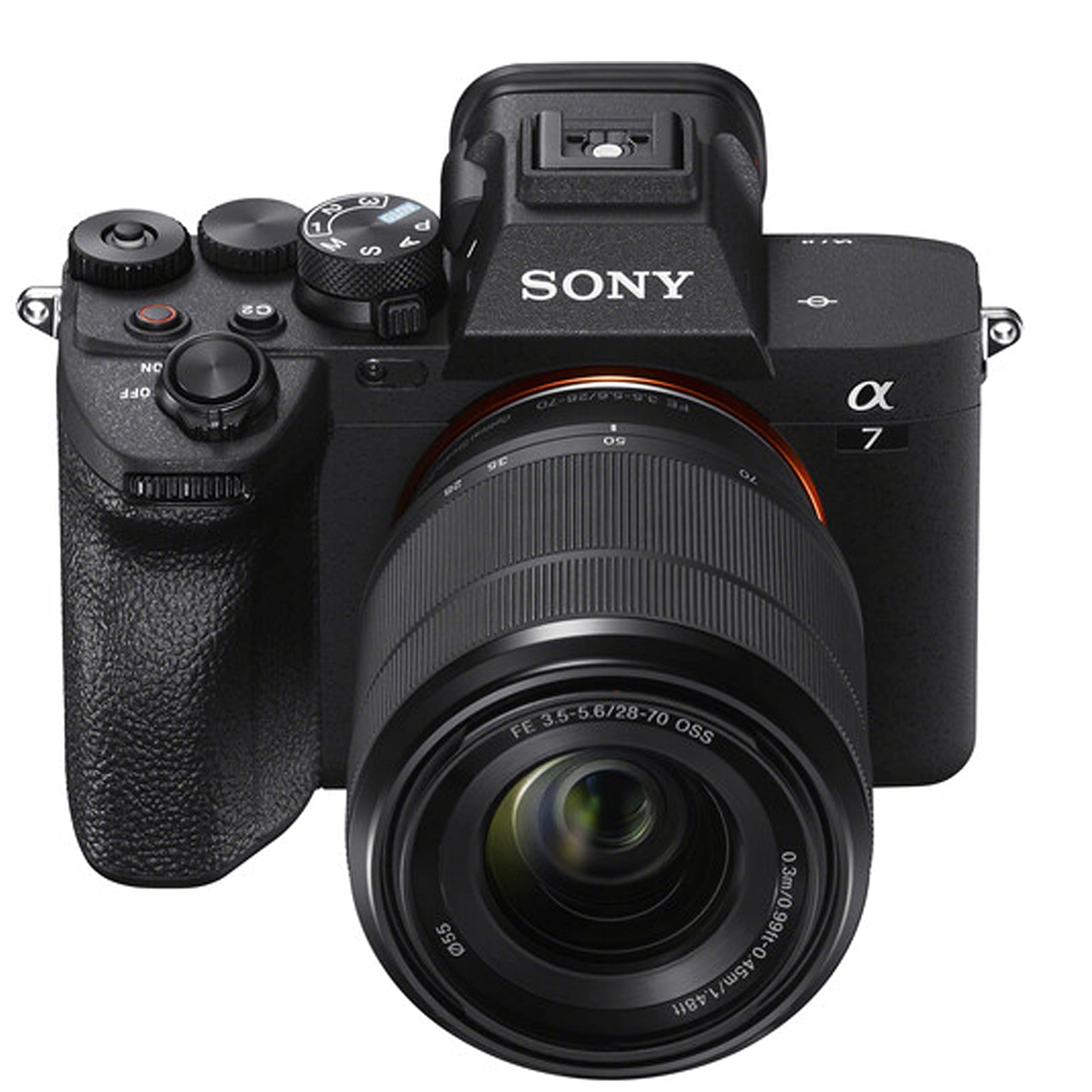 Sony a7 IV Mirrorless Digital Camera with 28-70mm Lens + 128GB Memory + Case + Tripod + Filters (38pc Bundle)